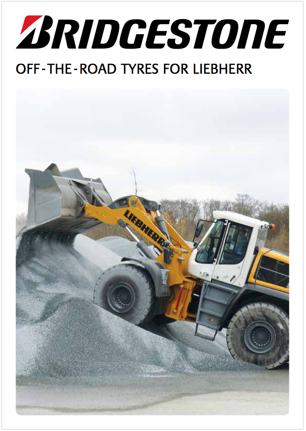 Bridgestone OTR for Caterpillar, Komatsu, Liebherr, Volvo / nieuwe ...