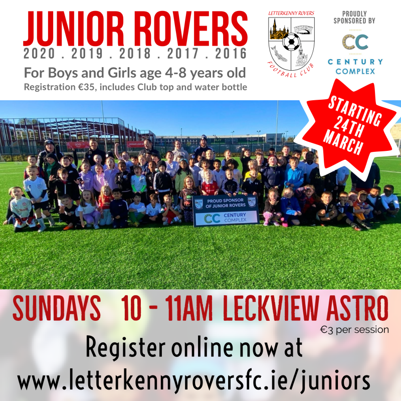 Junior Rovers | Letterkenny Rovers FC