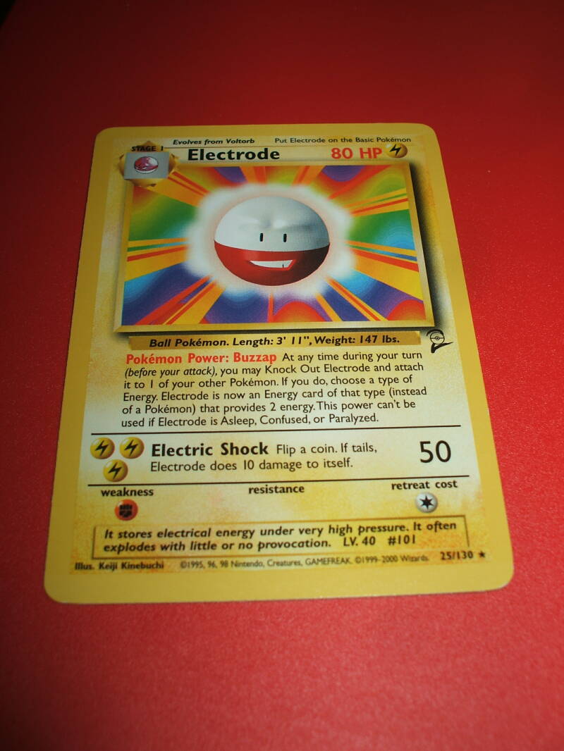 Electrode Base 2 Pokemon Card | Jett-Starr's Pokemon and More Store