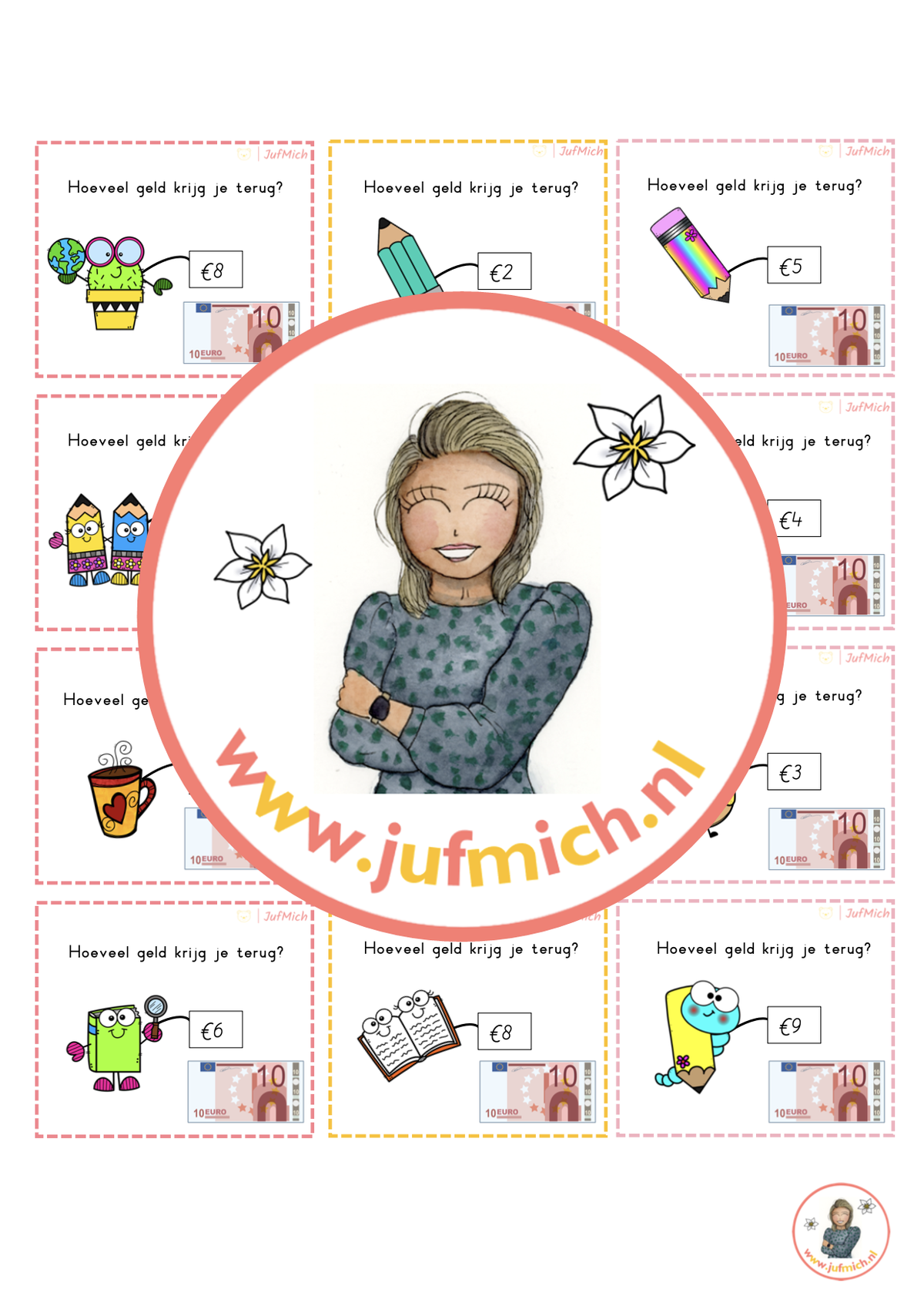 Wandel & wissel Geld / Wandel & wissel kaartjes | Jufmich