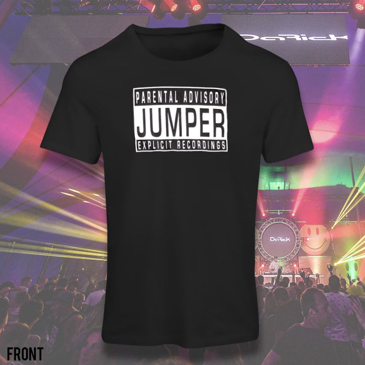 Jumper Records T-shirt | Danger Hardcore Team