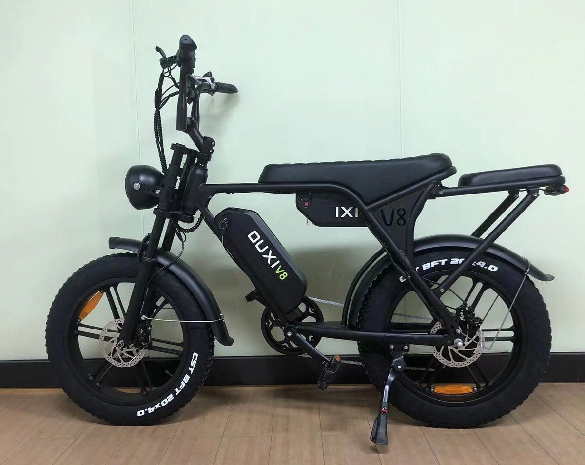 Ouxi V8 Pro Fatbike 250W 2x 15Ah Zwart 2024 Model | Matrixemobility.com