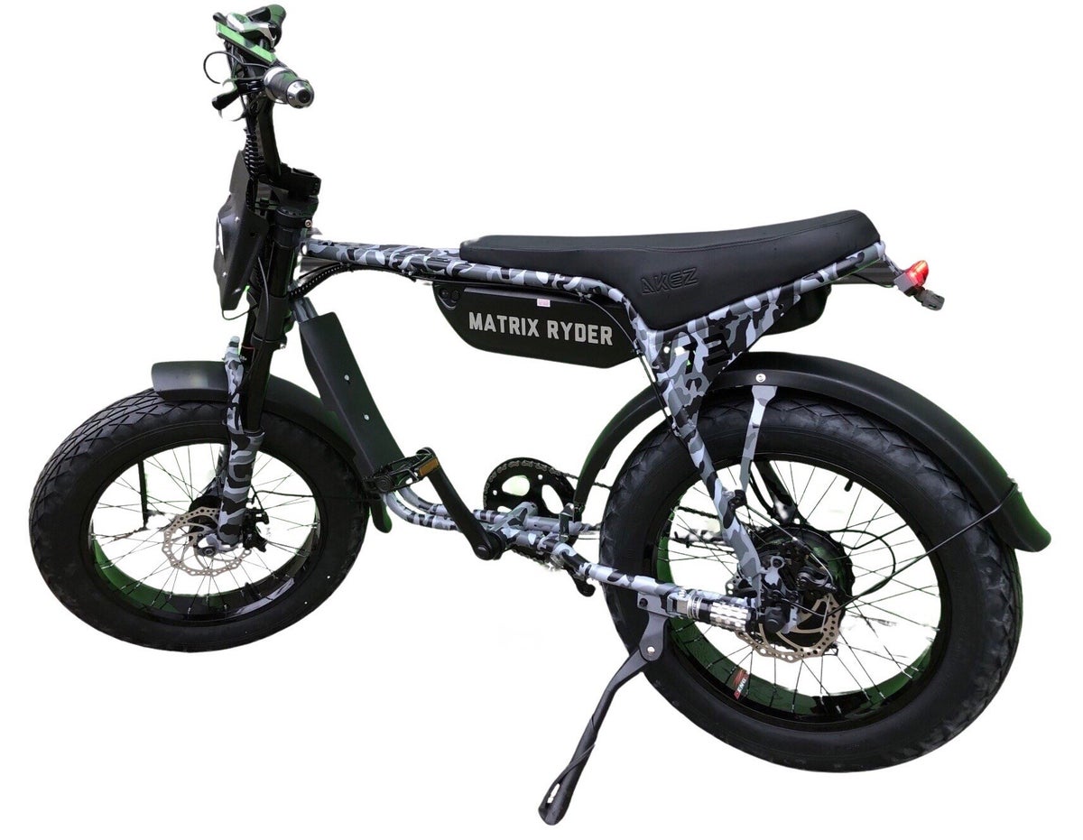 Matrix Ryder V73 - Fatbike - 250W - 13Ah - Camouflage Grey ...
