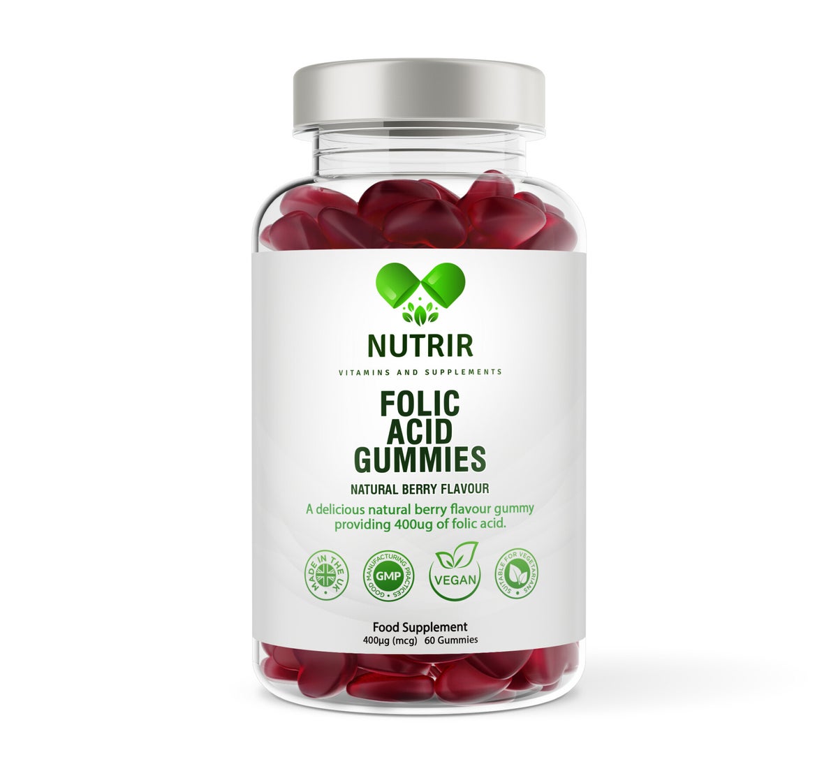 Folic Acid Gummies | nutrir.co.uk