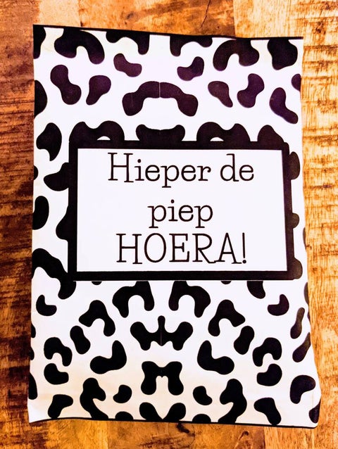 Printable wikkel voor zakjes chips