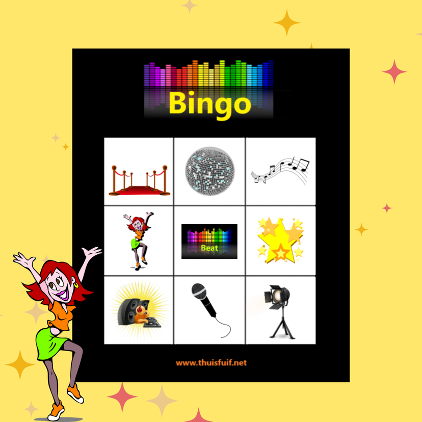 Bingo spellen voor kinderfeestjes