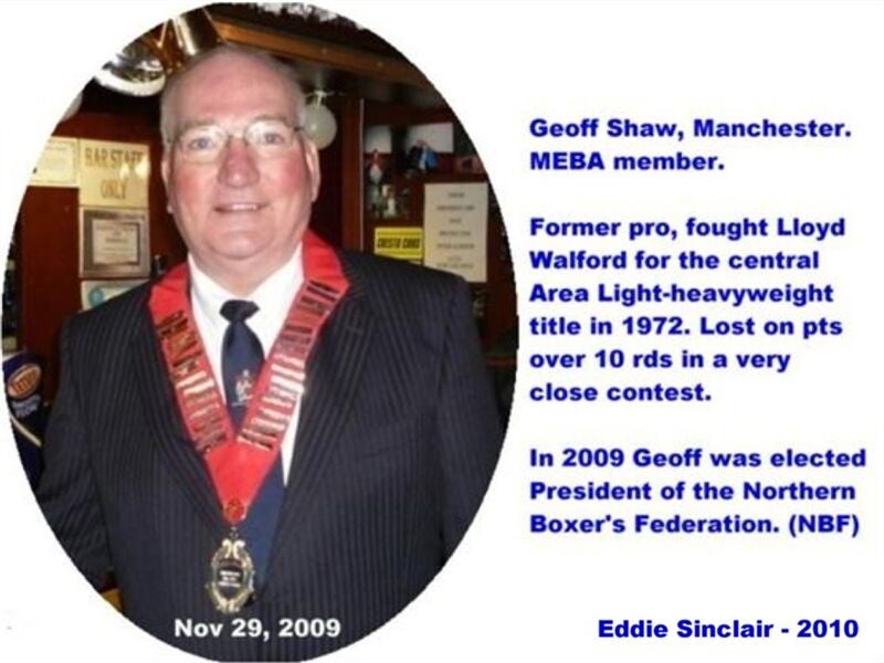 Geoff Shaw / Spotlight On | Manchester Ex Boxers Association