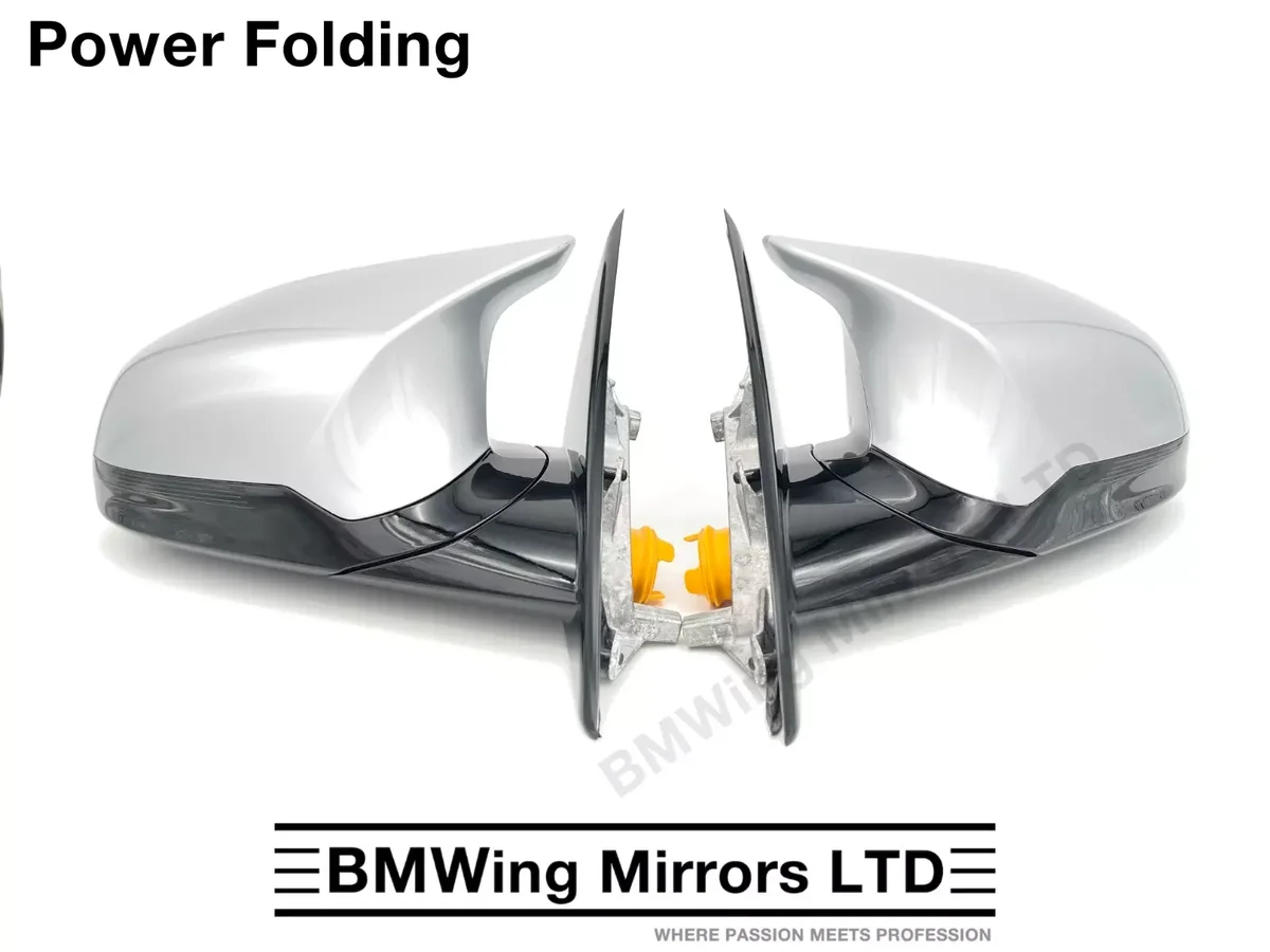 BMW M3 F80 & F30 F31 L + R SET OF 2 WING MIRRORS / 5 PIN POWER FOLDING ...
