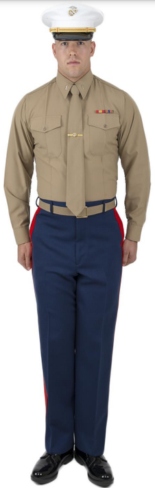 Blue Dress "C" | USMC Uniform Guide
