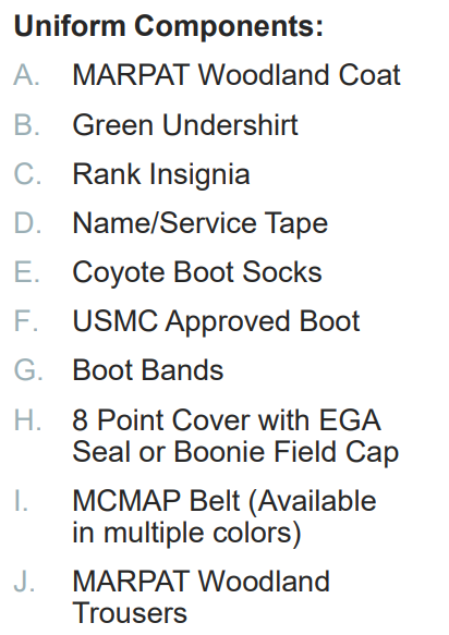 MARPAT inventory / Utility Uniforms | USMC Uniform Guide