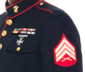 Enlisted Blue Dress A (medals) / Blue Dress | USMC Uniform Guide