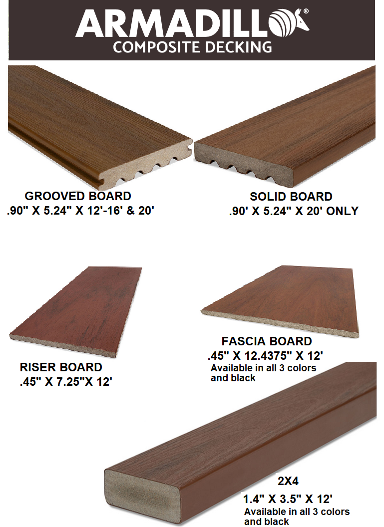 ARMADILLO COMPOSITE DECKING | CONSTRUCTION SUPPLY