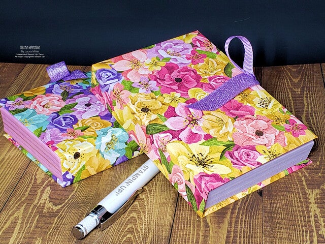 Mini Dollar Tree Notebook Cover Tutorial | Creative Impressions