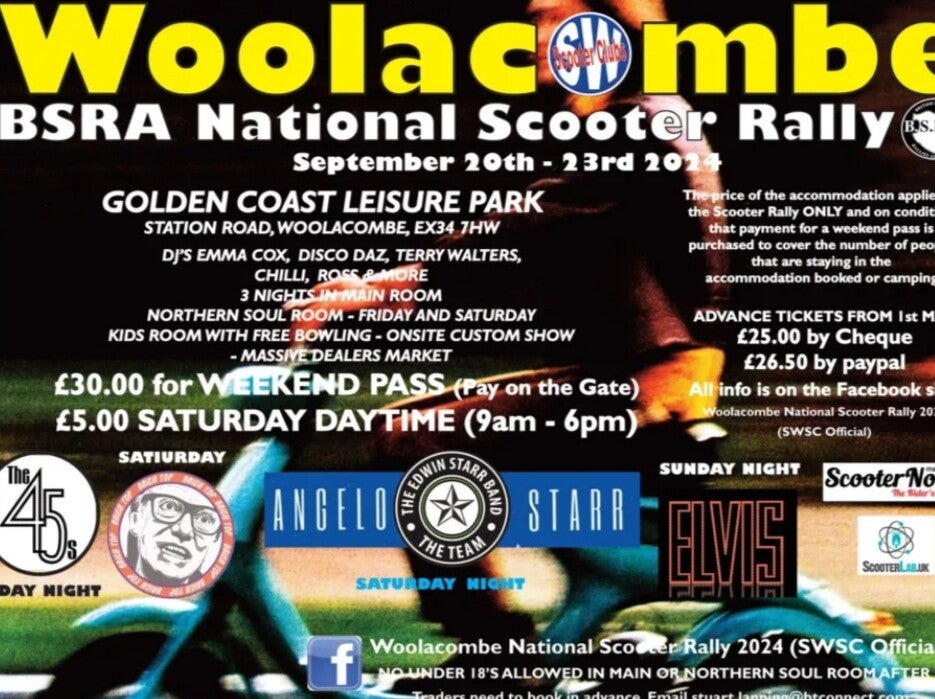 National Scooter rallies | Soham Viper's SC