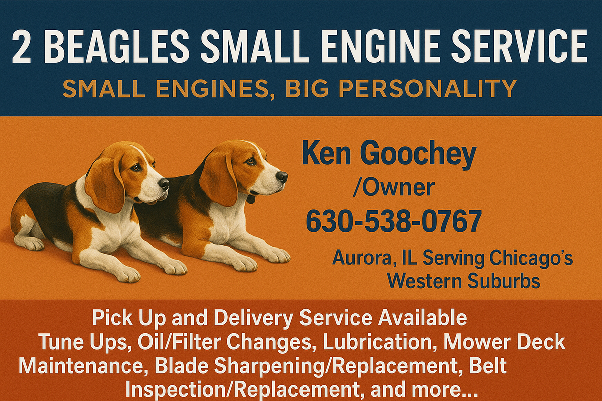 Our Services | 2 Beagles Small Engine Service