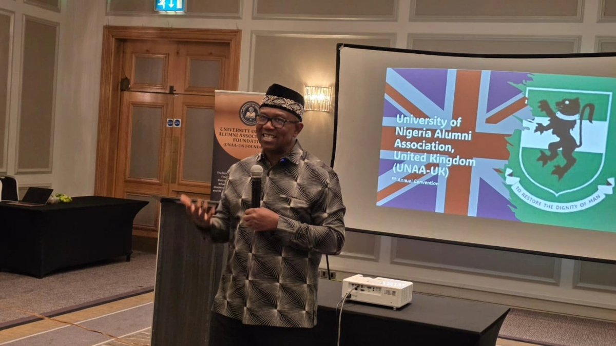 Peter Obi Urges Collective Action to Restore Human Dignity at UNN ...
