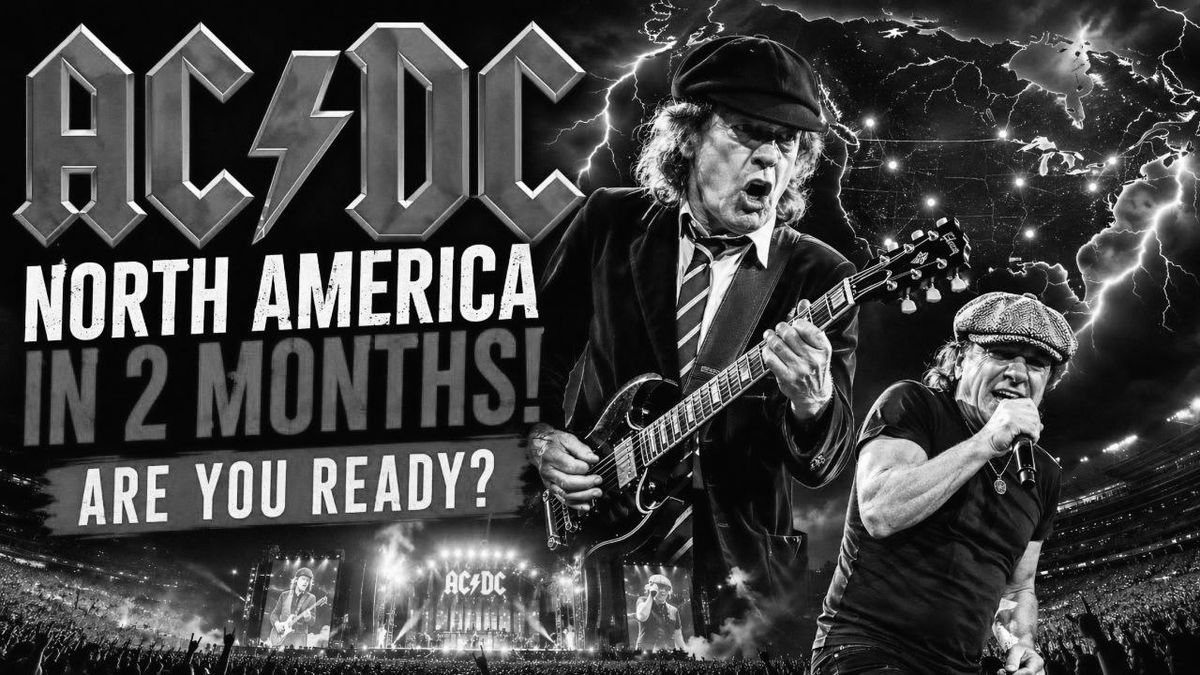 AC/DC: ANNUNCIATE LE DATE USA DEL “POWER UP 2026 TOUR / ROCK NEWS ...