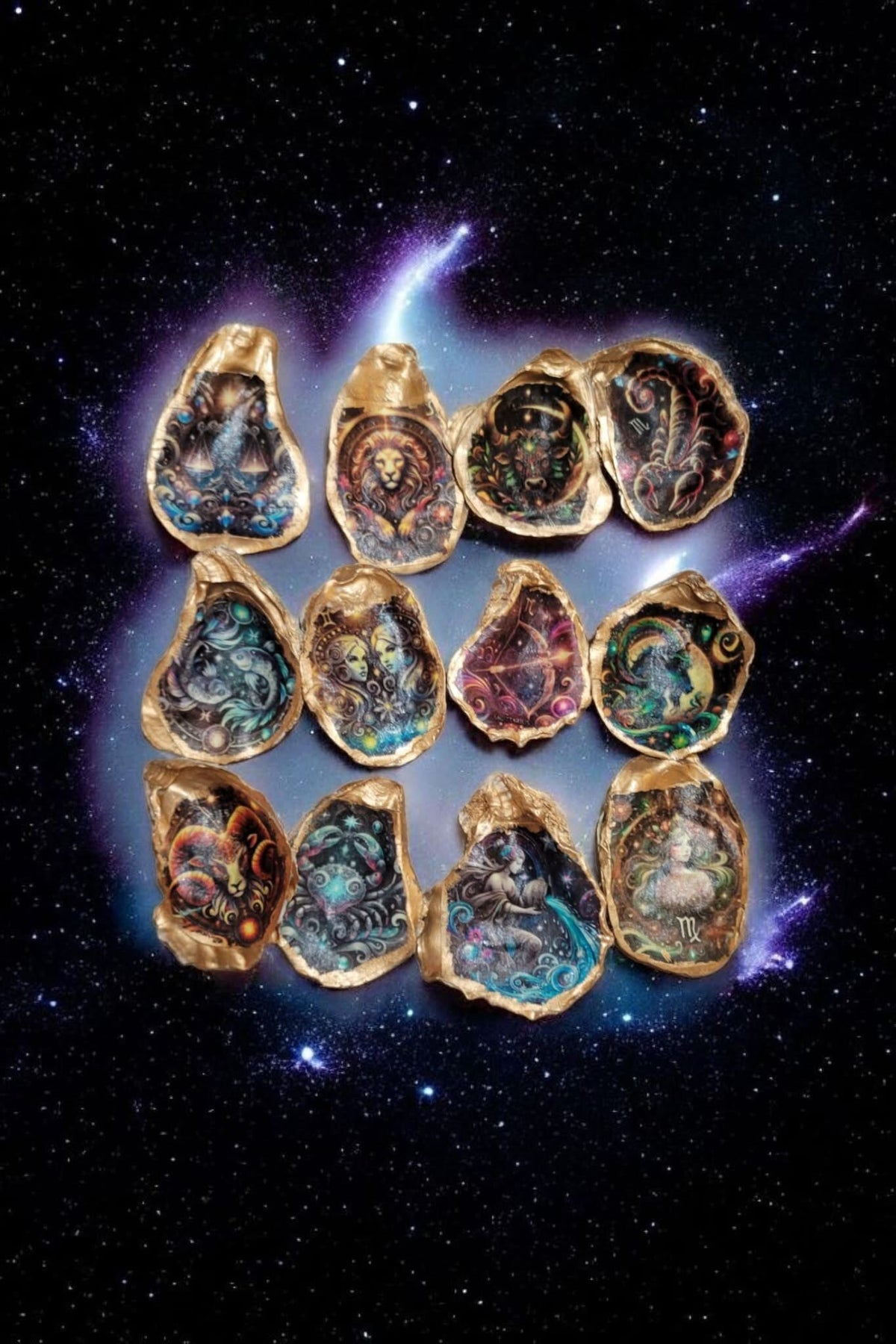 Zodiac Shell Gift Boxes | Lyttle's Treasures