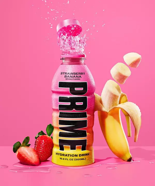 Prime Hydration Strawberry Banana 500ml | Thiescandyz Prime Hydration Strawberry Banana 500ml | Thiescandyz