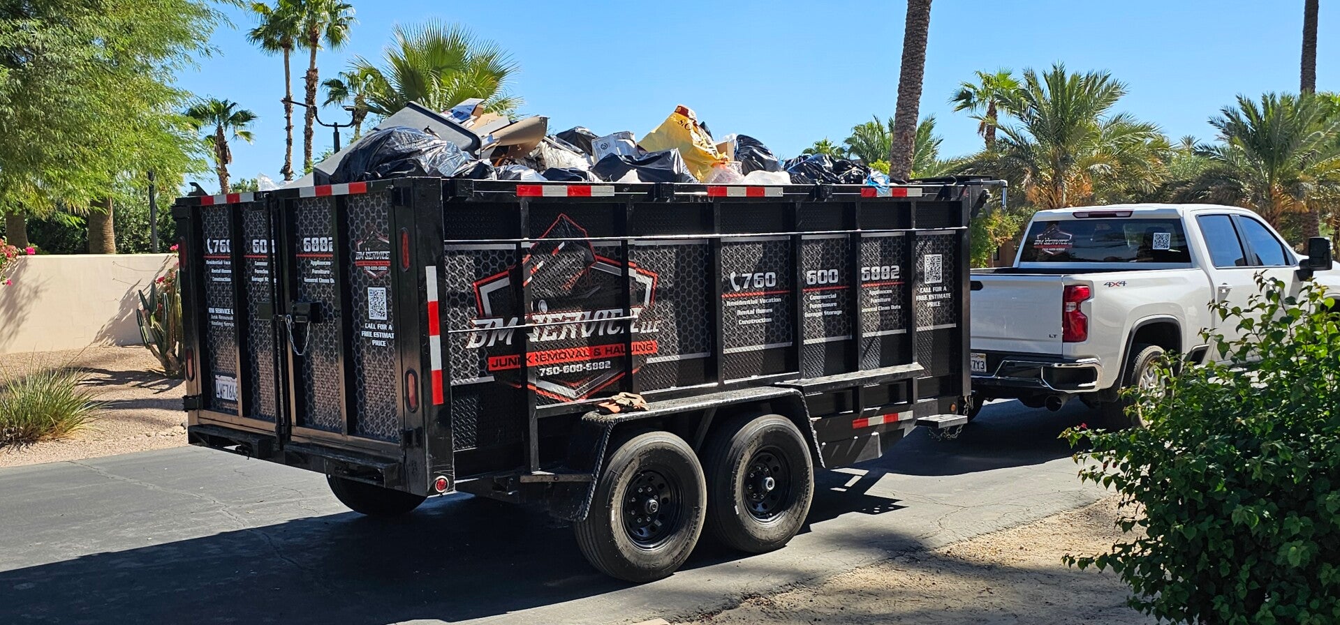 Junk Removal Palm Springs & Coachella Valley | Same-Day – BM Service LLC