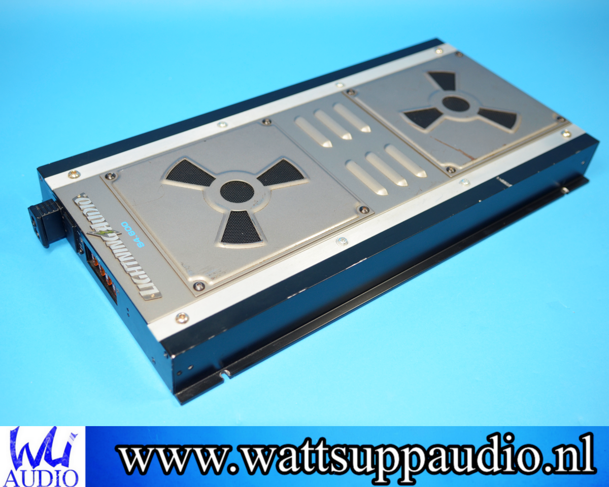 Lightning Audio S4.600 4 channel amplifier | Wattsuppaudio