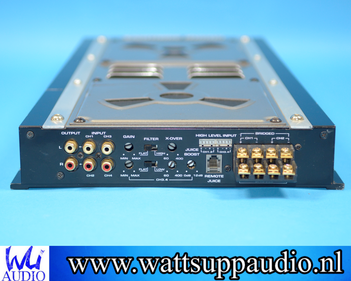 Lightning Audio S4.600 4 channel amplifier | Wattsuppaudio