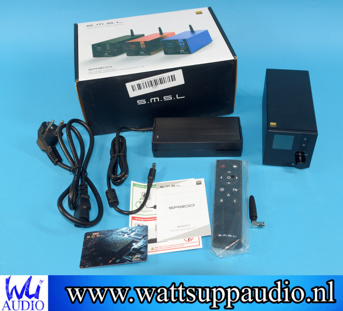 SMSL SA300 High Resolution Power Amplifier | Wattsuppaudio