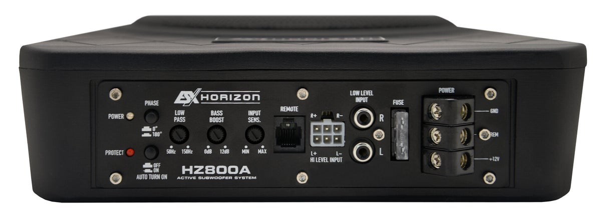 ESX Horizon HZ800A Active 8 inch underseat subwoofer | Wattsuppaudio