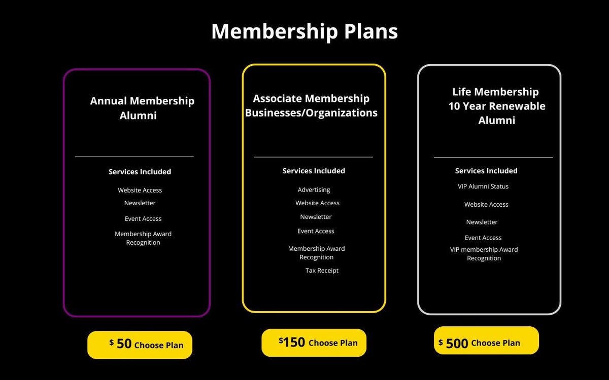 Membership | Highschool Alumni Non Profit