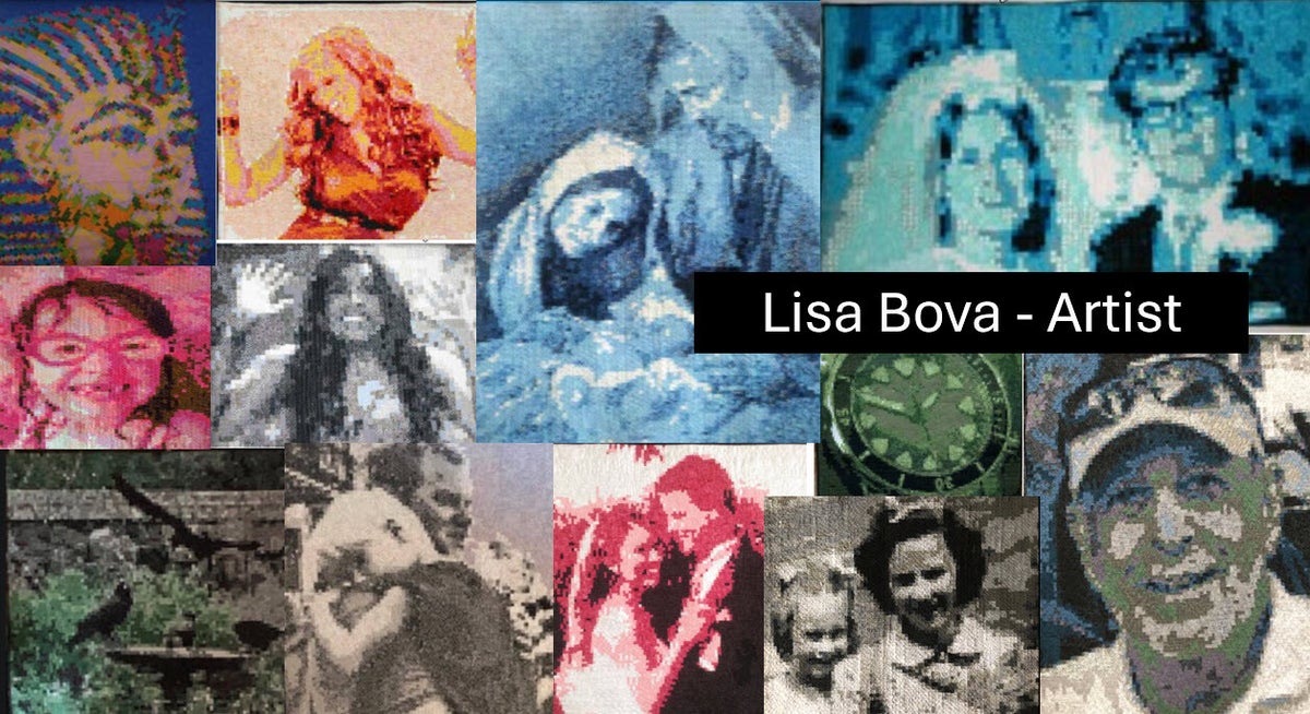 Home of Lisa Bova the Fabric Mosaic Artist