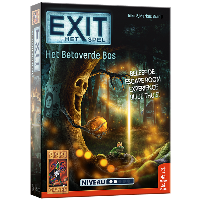 Een overzicht van alle spellen in de EXIT-serie (in volgorde van oud ...