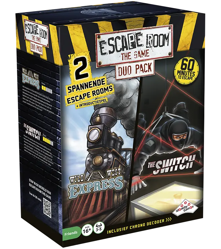 Dit zijn alle versies en uitbreidingen van Escape Room The Game ...