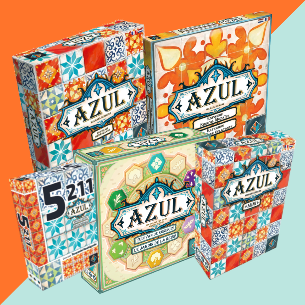 Alle Azul versies en uitbreidingen - een compleet overzicht | SpellenTip