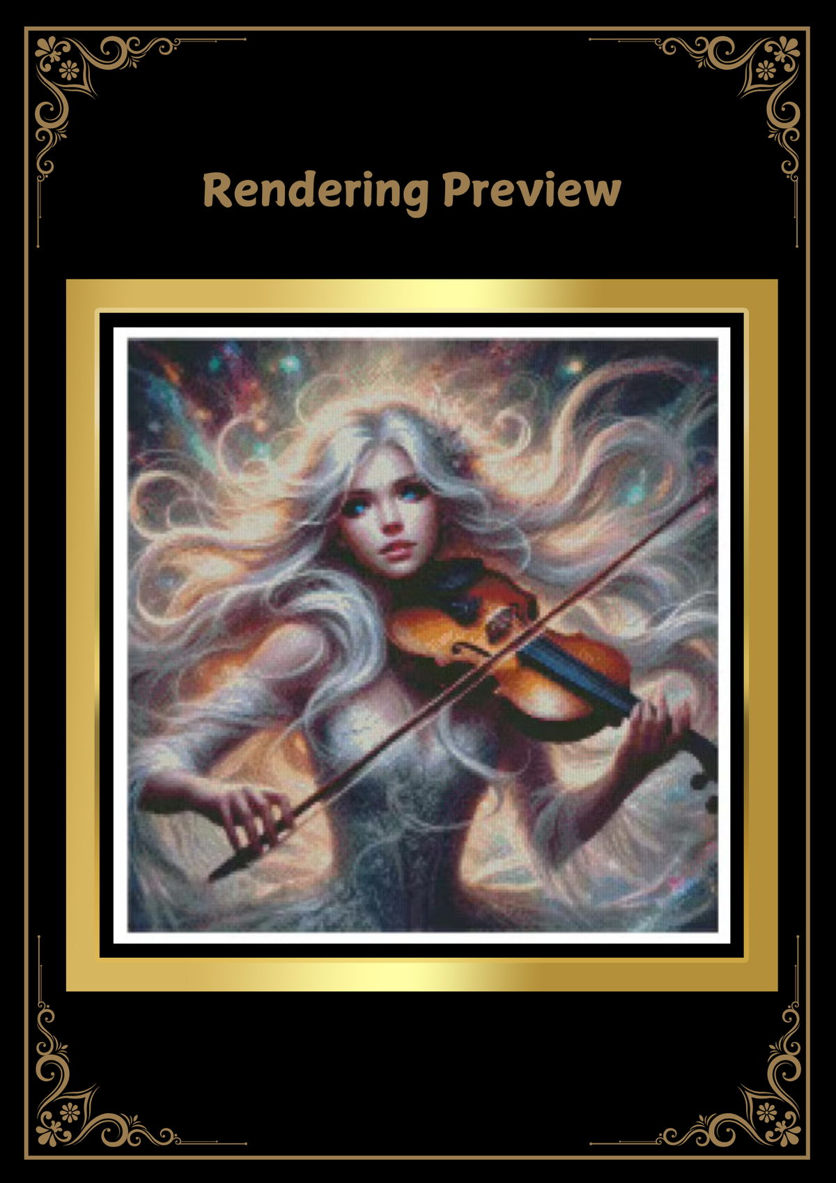 The Violist | Taniadiomandartstudio.com
