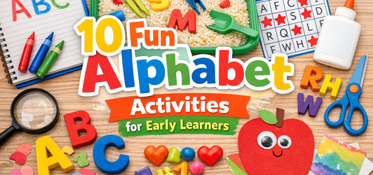 10 Fun Alphabet Activities for Early Learners / Shop | Little Education Hub