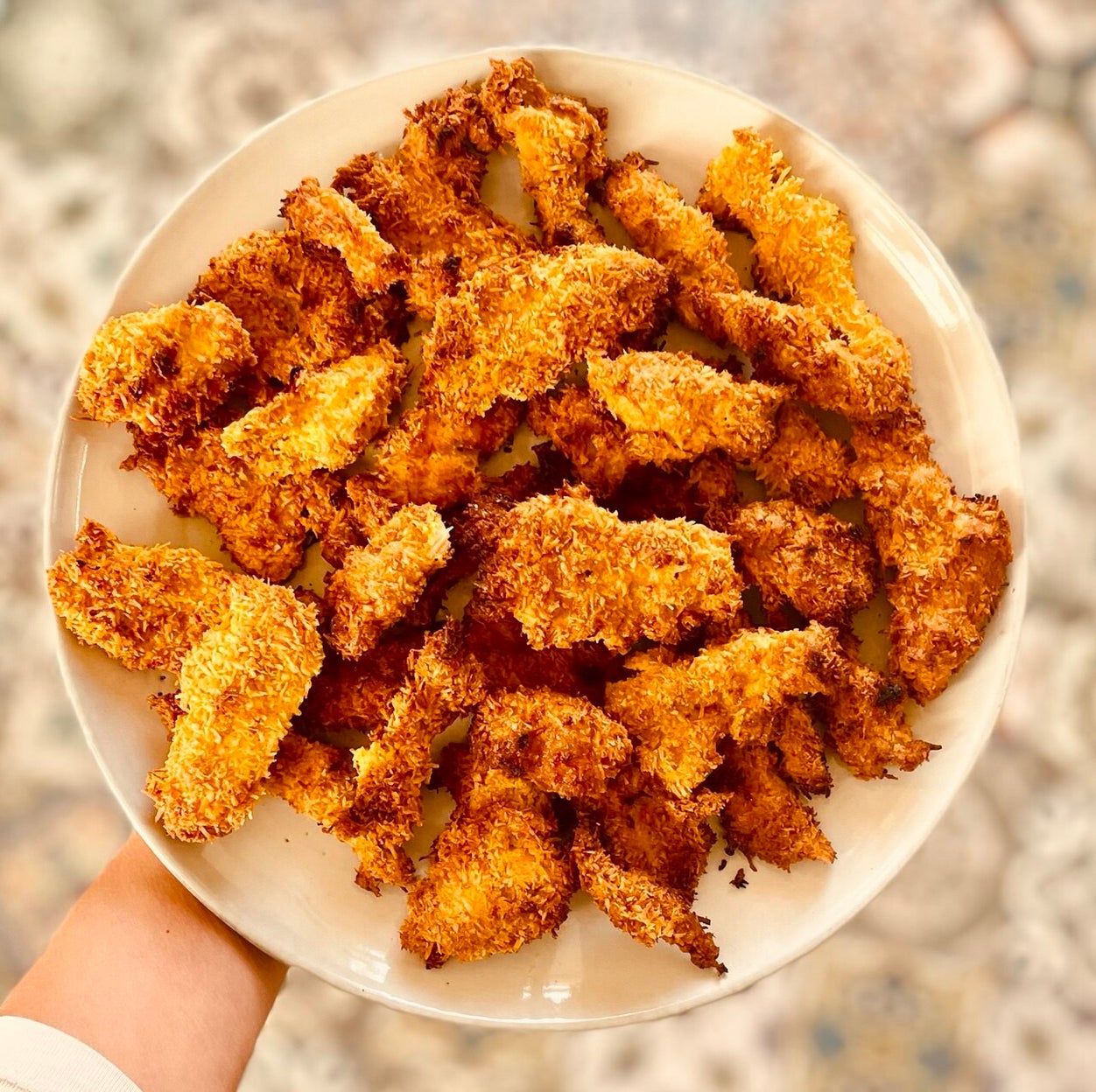 Charlotte van Loo’s Crunchy kokos kip – gezond kiprecept