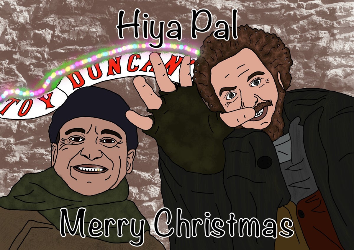 Christmas Card Home Alone Hiya Pal | More Jam