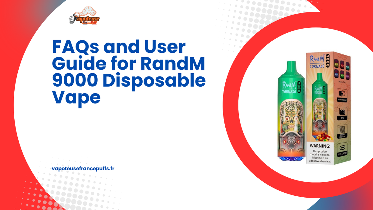 FAQs and User Guide for RandM 9000 Disposable Vape / Blog | jamesytechblog