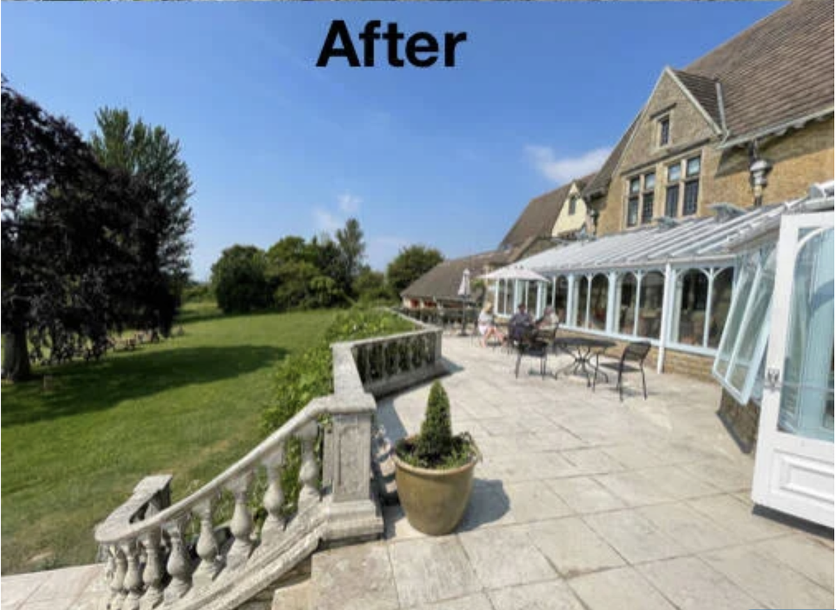 From Neglect to Grandeur: Reviving an Old Terrace at a Stately Country ...