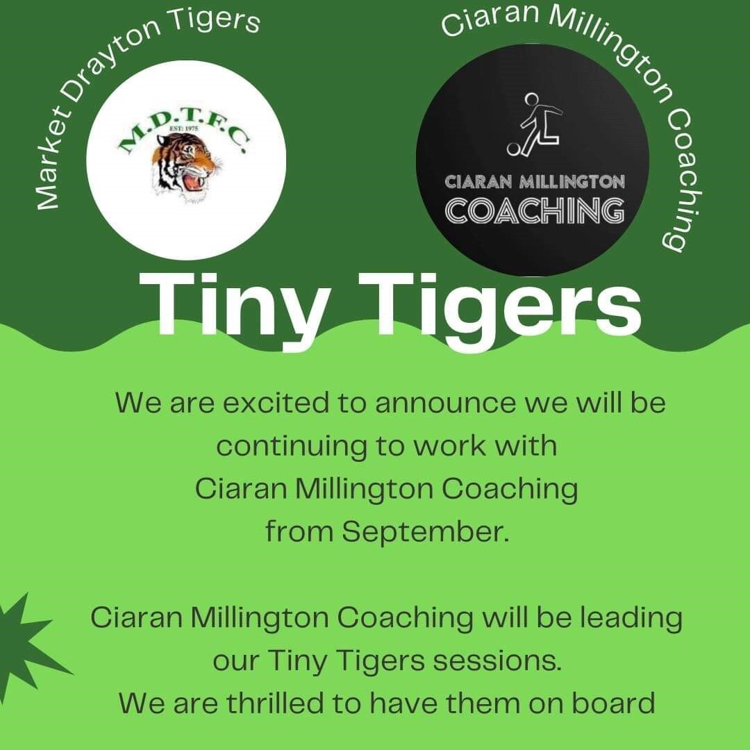 Tiny Tigers | Market Drayton Tigers FC