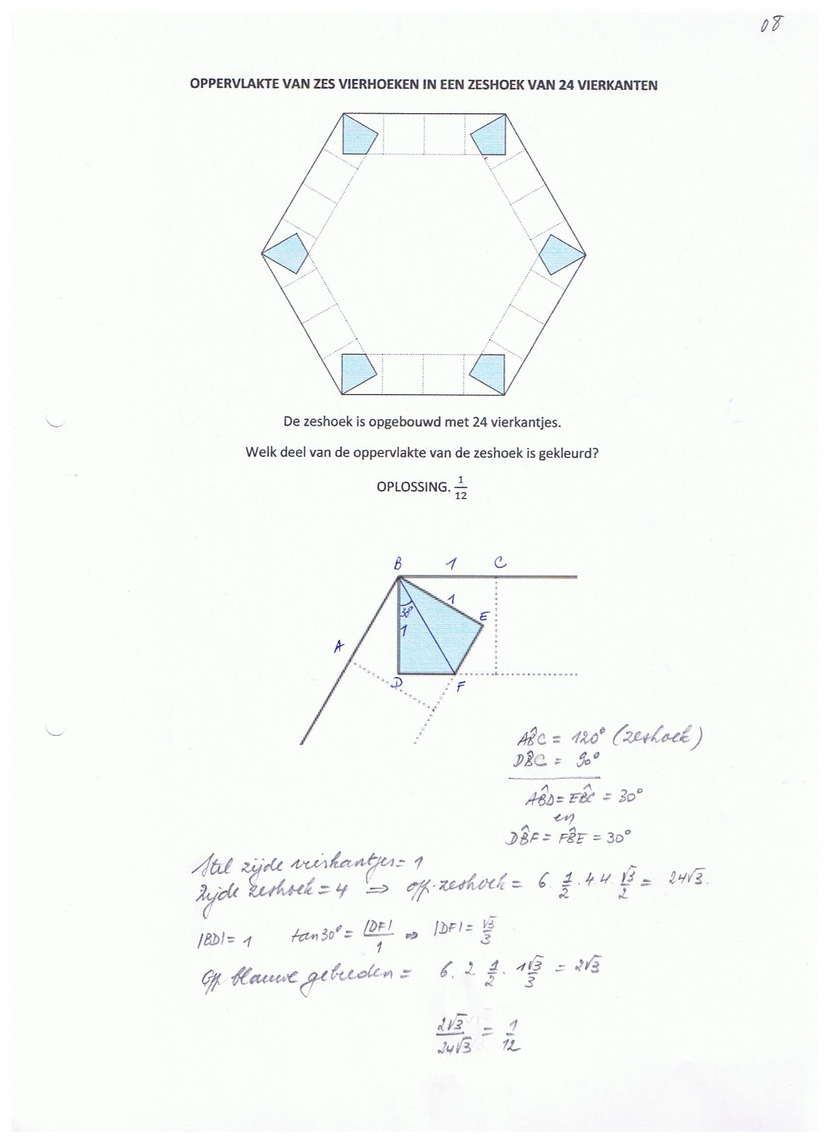 OPLOSSING 8 | Oppervlakte