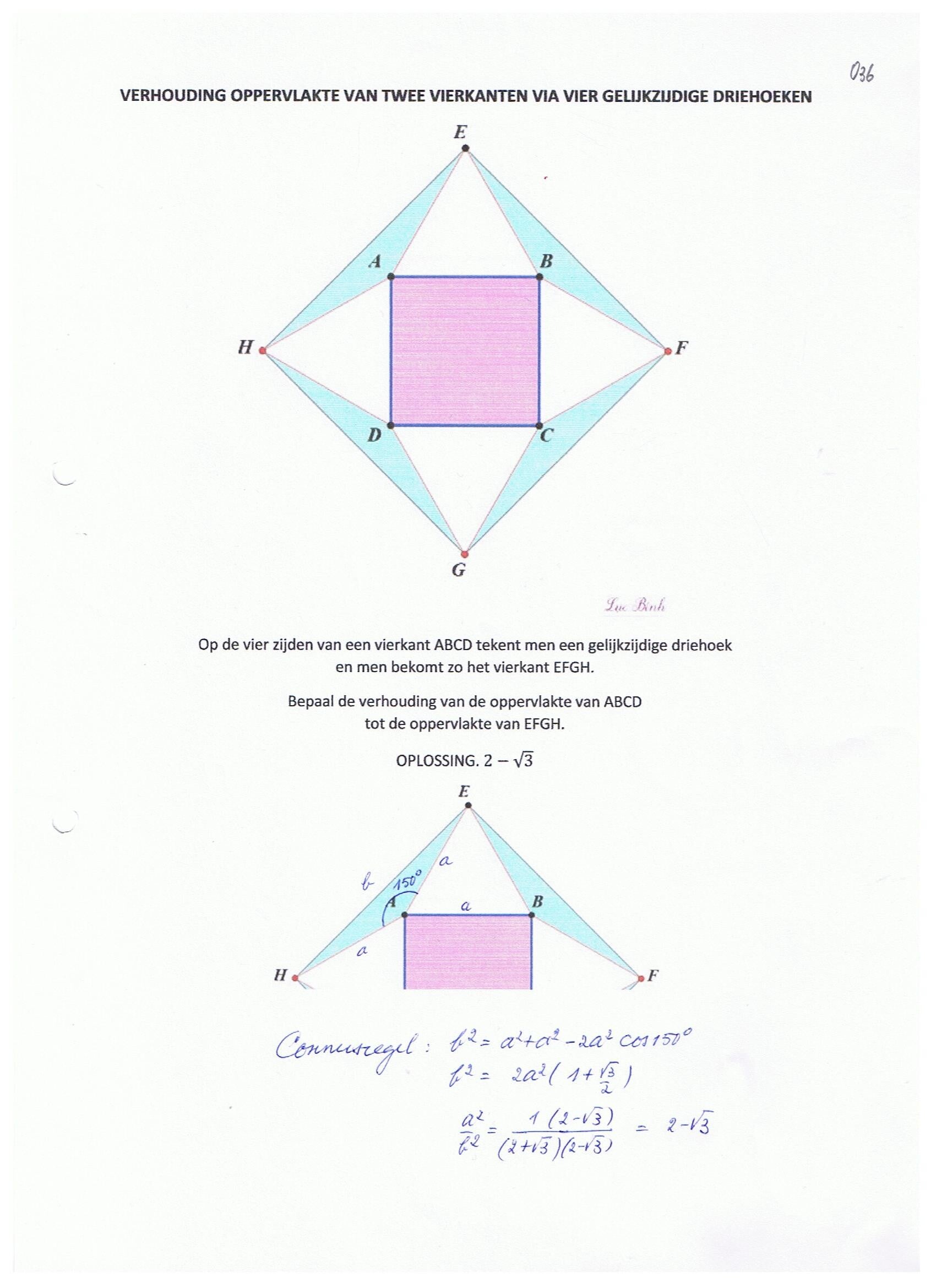 OPLOSSING 36 | Oppervlakte
