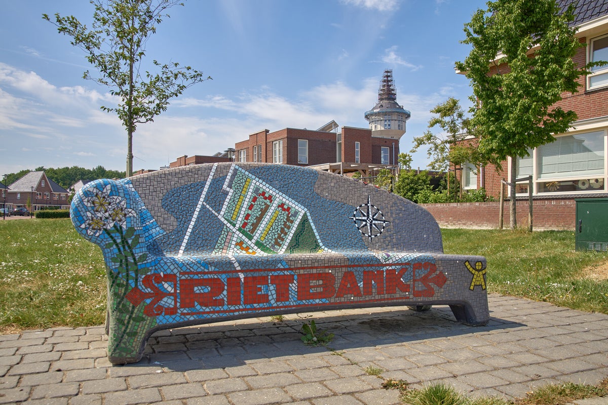 => Zuid-Holland | Mozaiek bankjes