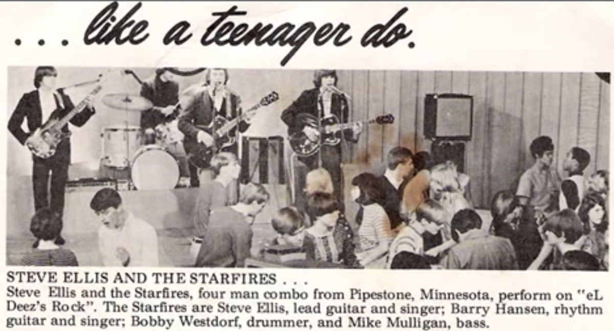 Steve Ellis and The Starfires History | Pipestone HS Class of 1971