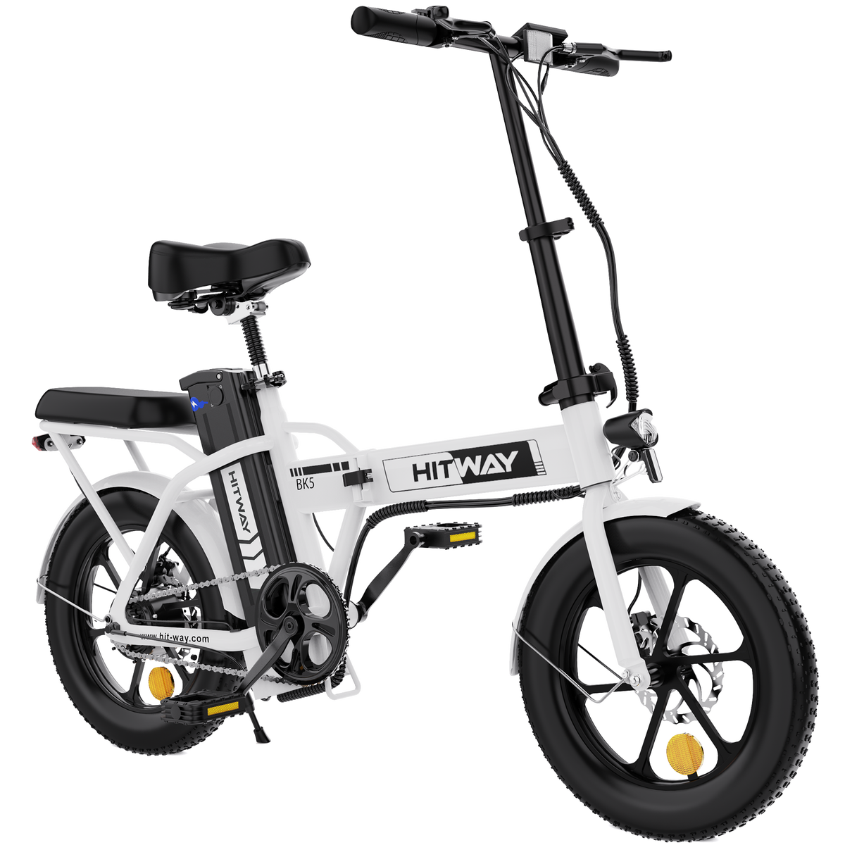 Hitway/Koolux BK5s elektrische vouwfiets (mini fatbike) | 25km/h ...
