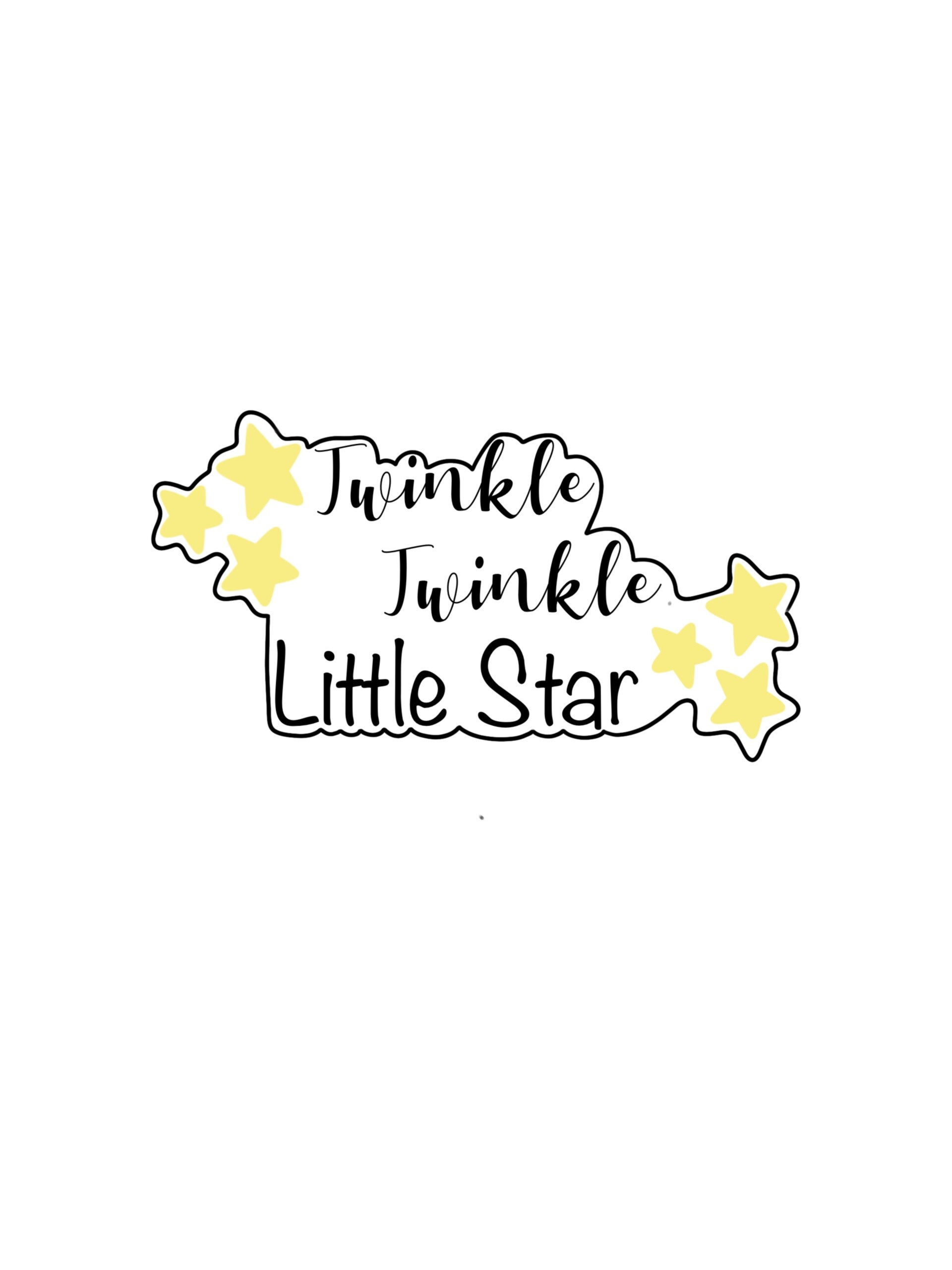 twinkle twinkle little star | Danielle's Cookie Jar