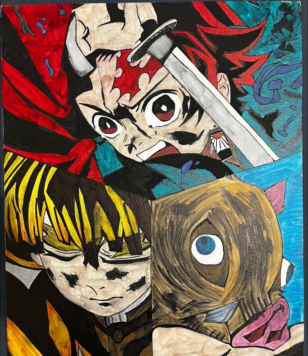 Tanjiro/Inosuke/Zenitsu Démon Slayer | designathou
