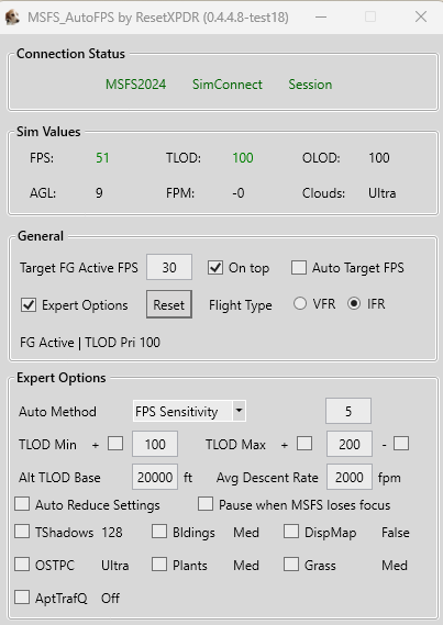 MSFS 2024 Settings | magsimtv