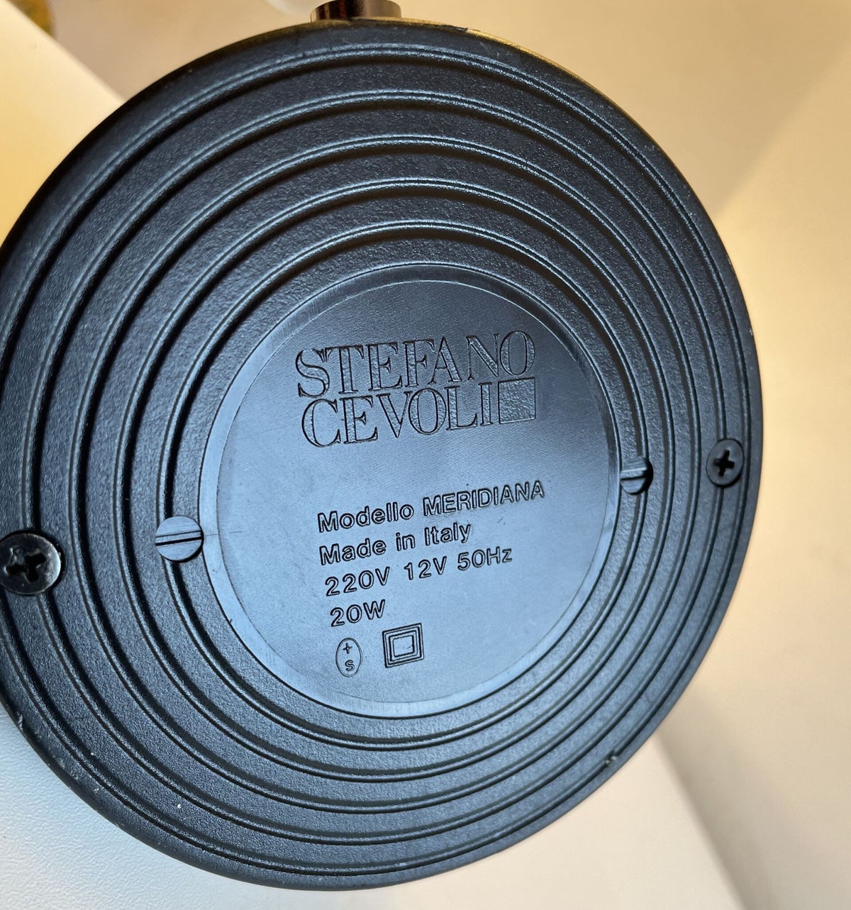 Stefano Cevoli desk lamp Meridiana by Paolo Piva | Volt Design Gallery