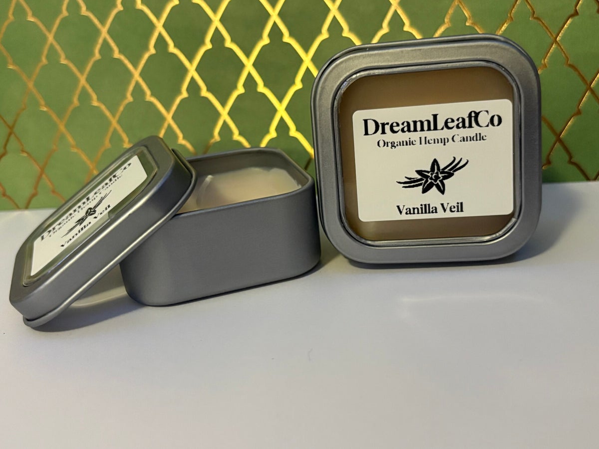 Vanilla Veil HempCandle | Dreamleafco